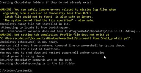 A Guide To Using Node On Windows With Chocolatey Logrocket Blog