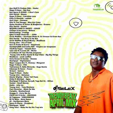 Download Mix Dj Selex Trendybeatz April Mixtape 2024 Mix