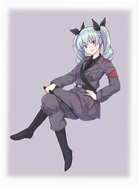 Safebooru 1girl Anchovy Girls Und Panzer Anzio Military Uniform