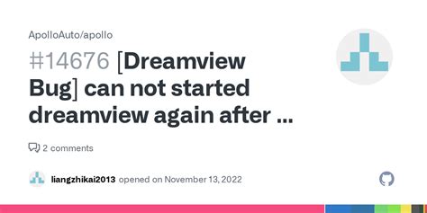 Dreamview Bug Can Not Started Dreamview Again After Is Stopped