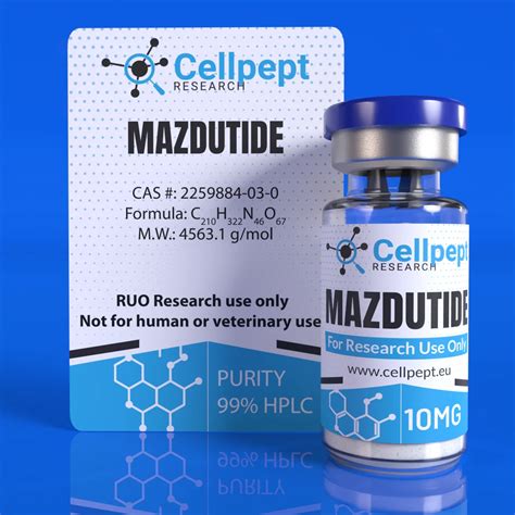 Mazdutide 10mg Cellpept Research