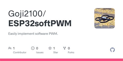 GitHub Goji2100 ESP32softPWM Easily Implement Software PWM
