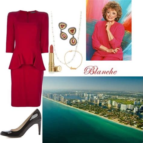 Blanche Devereaux Girl Fashion Girl Outfits Golden Girls Theme