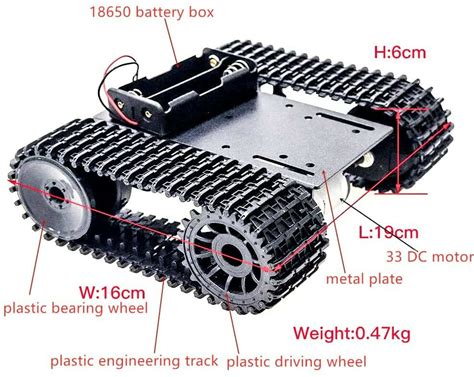 Raspberry Pi Robot Chassis 4wd Robot Chassis Kit With 4 Tt Motor For