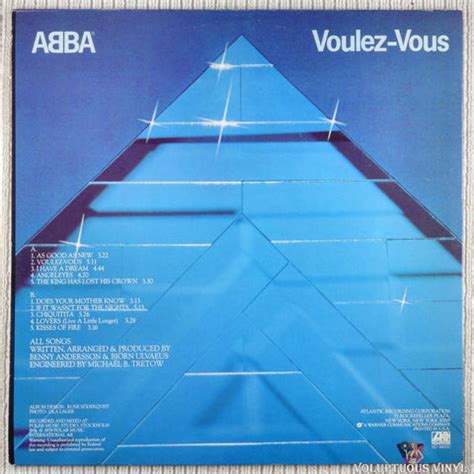 Abba Voulez Vous 1979 Vinyl Lp Album Voluptuous Vinyl Records