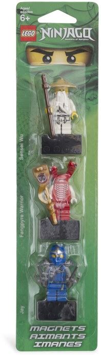 853404 Ninjago Magnet Set Sensei Wu Fangdam And Ninja Jay Brickipedia Fandom
