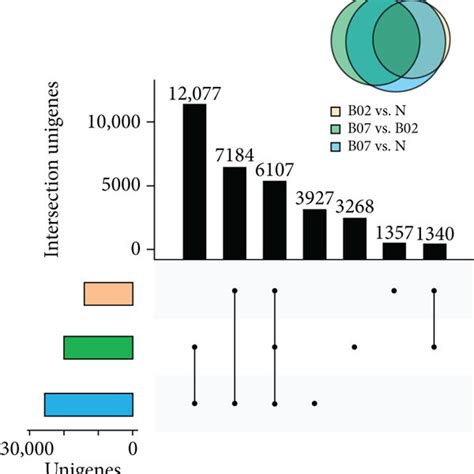 The Distribution Of Differentially Expressed Genes Degs In The