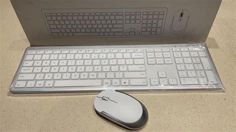 2127 Seenda Rechargeable Wireless Keyboard Mouse Combo Full Size Cordless Keyboard And Mouse Sets