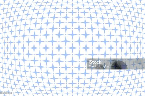 Geometric Blue Pattern With 3d Illusion Effect Abstract Convex Background Stock Illustration