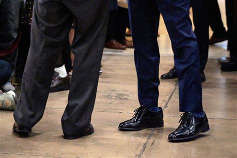 Why Do Men In The Trump Administration Wear Shoes That Are Too Big