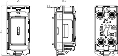 AX DP Key Switch Module Vivid Lightworks