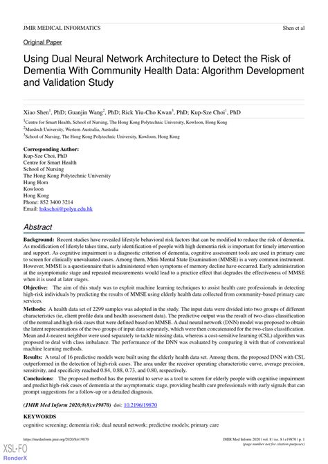 pdf using dual neural network architecture to detect the risk of