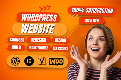 design redesign build update edit clone fix or revamp wordpress