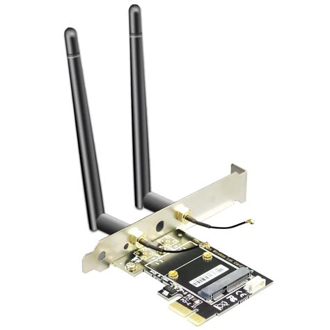 Glotrends Wa02 Mini Pcie To Pcie X1 Wifi Bluetooth Adapter For Mini Pcie Wifi 4 5 6 6e Module