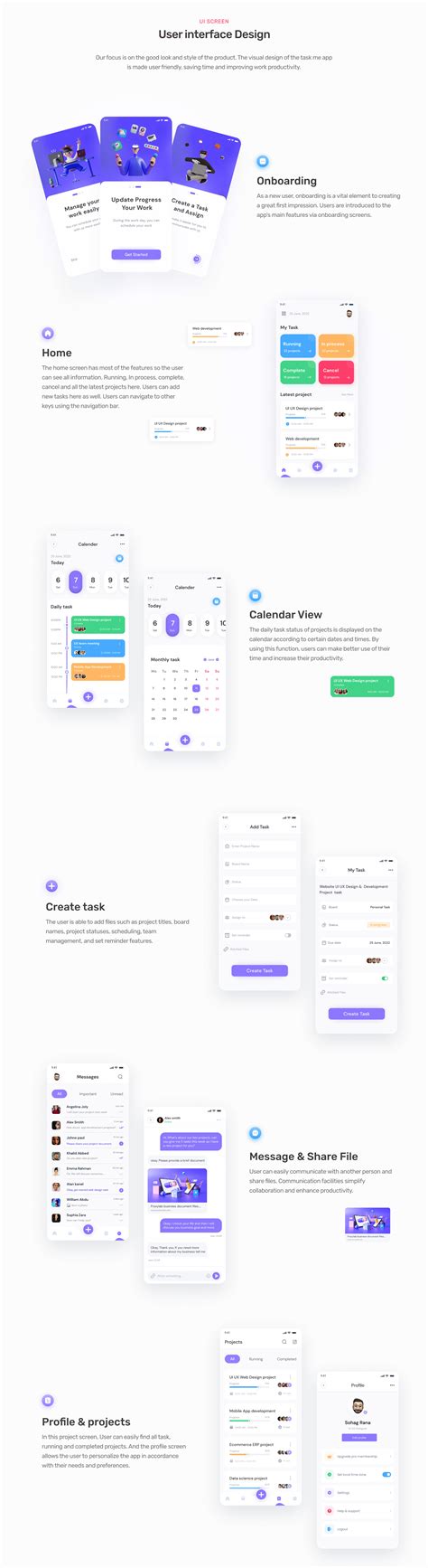 Task Manager Mobile App UI UX Design Case Study Behance Task Manager Mobile App UI UX Design Case Study Behance