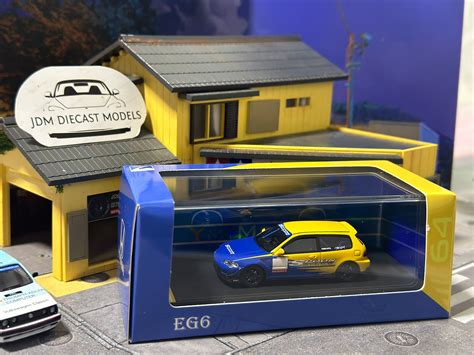 Ym Model Honda Civiv Eg6 Spoon Resin Jdm Diecast Models