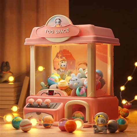 Coin Operated Mini Claw Catch Doll Machine Funtoylab