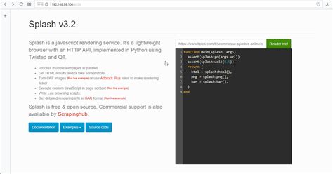 Docker Splash Timeout Issue On Test Page Stack Overflow