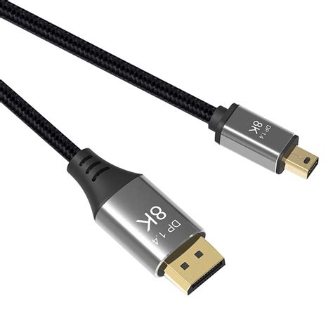 Bi Directional Transmission Mini Dp Dp 8k Cable For Gaming 3d