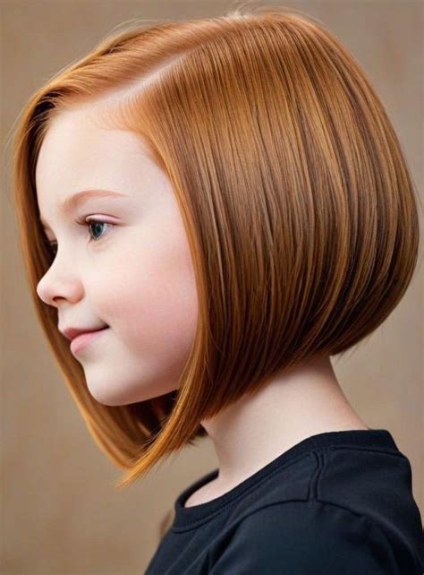 Long Layered Hair With Full Fringe For 10 Year Old Girls