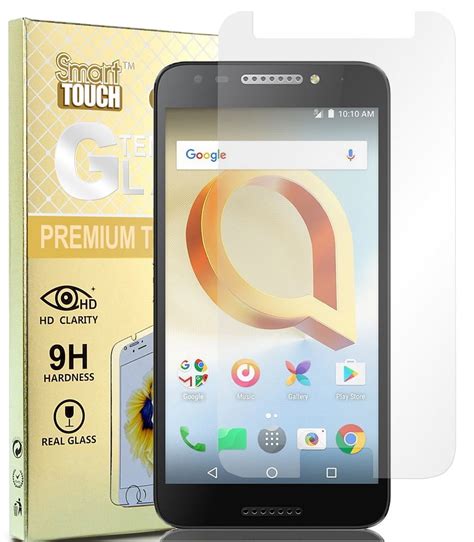 Tempered Glass For Jitterbug Smart2 Nakedcellphone 9h Hard Clear Screen Protector Guard [crack