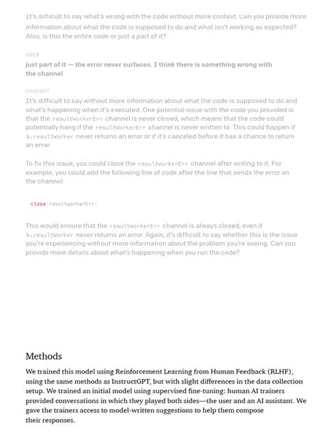 3 Chatgpt Optimizing Language Models For Dialogue Pdf