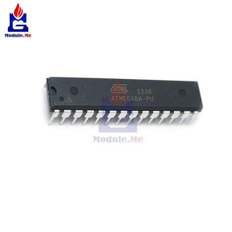 Atmega8a Pu Atmega8a Mega8a Dip 28 8 Bit With 8k Bytes In System