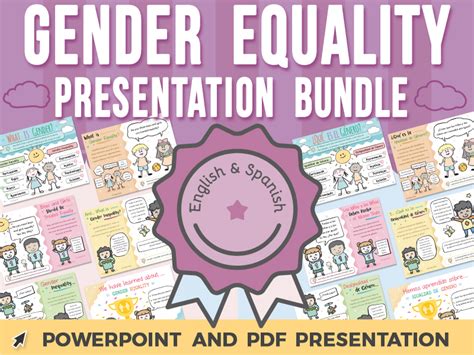 Gender Equality Powerpoint Presentation Bundle Teaching Resources