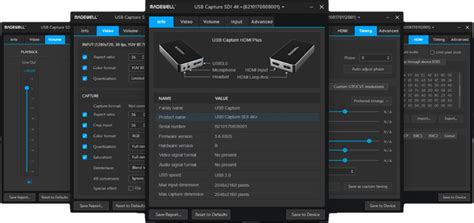 Magewell USB Capture Utility V Vision Dimension