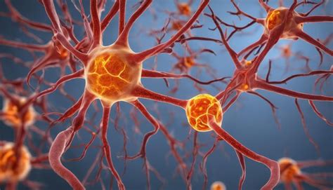 Premium Photo Neural Network With Glowing Synapses Illustrating Brain