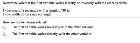 Solved If X Varies Directly As Y And X 21 When Y 3 Chegg Com