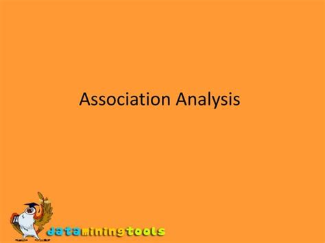 Association Analysis Ppt