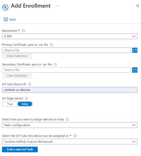 Manage Device Enrollments For Azure Iot Hub Device Provisioning Service
