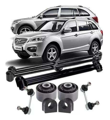 Kit Braço Tensor Traseiro Lifan X60 2013 2014 2015 2016 2017 ...