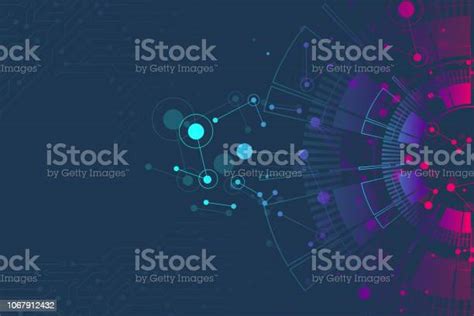기술 회로 보드 텍스처와 추상적인 배경입니다 미래 디지털 원형입니다 통신 및 공학 개념입니다 혁신 기술 개념 디자인입니다 벡터