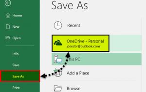 Excel OneDrive How To Use Microsoft Excel OneDrive