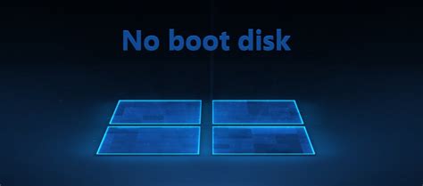 ERROR No Boot Disk Has Been Detected Or The Disk Has Failed
