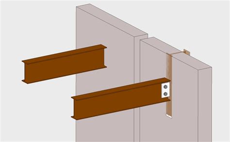 Solved Steel Beam Connection To Wall Autodesk Community