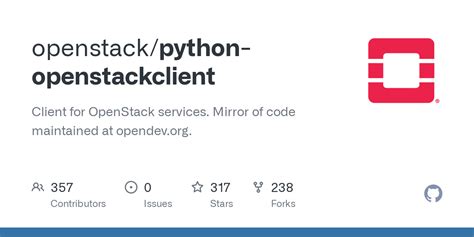 Github Openstackpython Openstackclient Client For Openstack