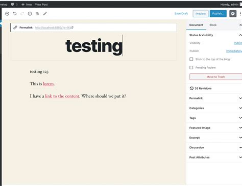 Open In New Tab Property Is Not Always Saved When Save Draft Is Used · Issue 19365