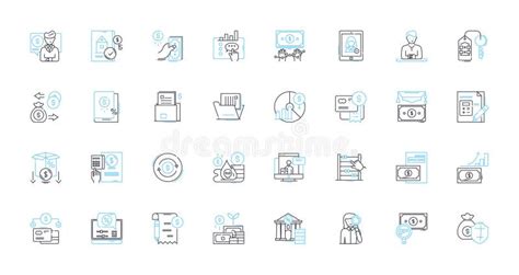 Risk Assessment Linear Icons Set Probability Security Hazard