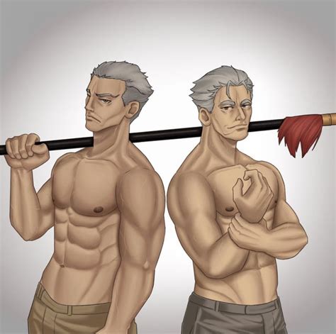 Lancer And Assassin Old Li Shuwen R Grandorder