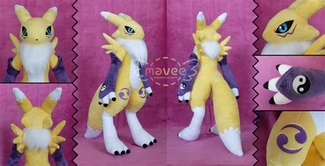 Renamon Plush By Maveeluv On Deviantart