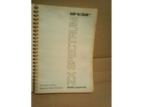 zx spectrum basic programming steven vickers 77006029