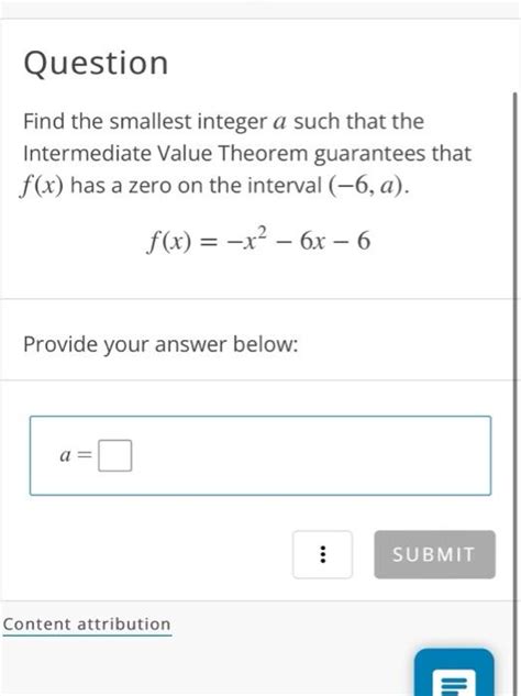 Solved Question Find The Smallest Integer A Such That The