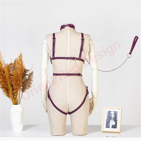 Plus Size Bondage Harness Bdsm Erotic Fetish Lingerie Bdsm Leather
