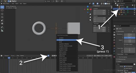 How To Rotate Multiple Objects Around A Central Point Using Blender Henry Egloff
