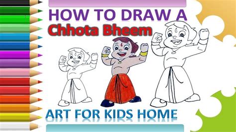 Chhota Bheem How To Draw Chota Bheem Easy Step By Step 49 Off