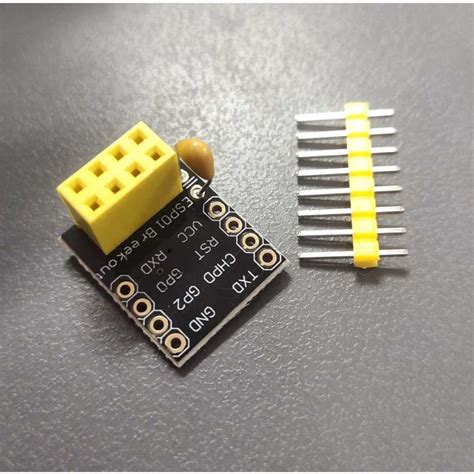 Esp 01 01s Adapter Board Esp8266 Serial To Wifi Transceiver Module Shopee Malaysia