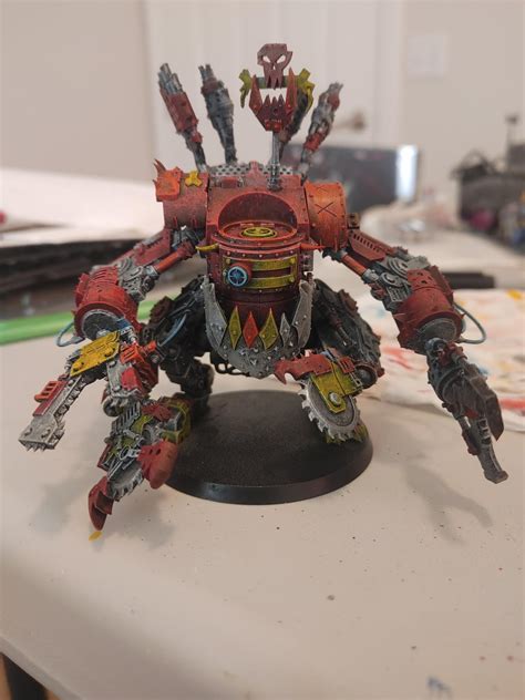 Finished My Deff Dread R Orks